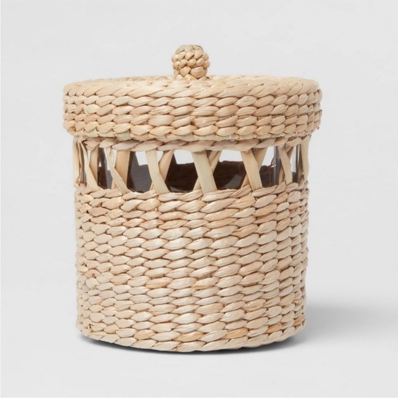 Threshold | Bath | Threshold Nwt Woven Canister Natural | Poshmark